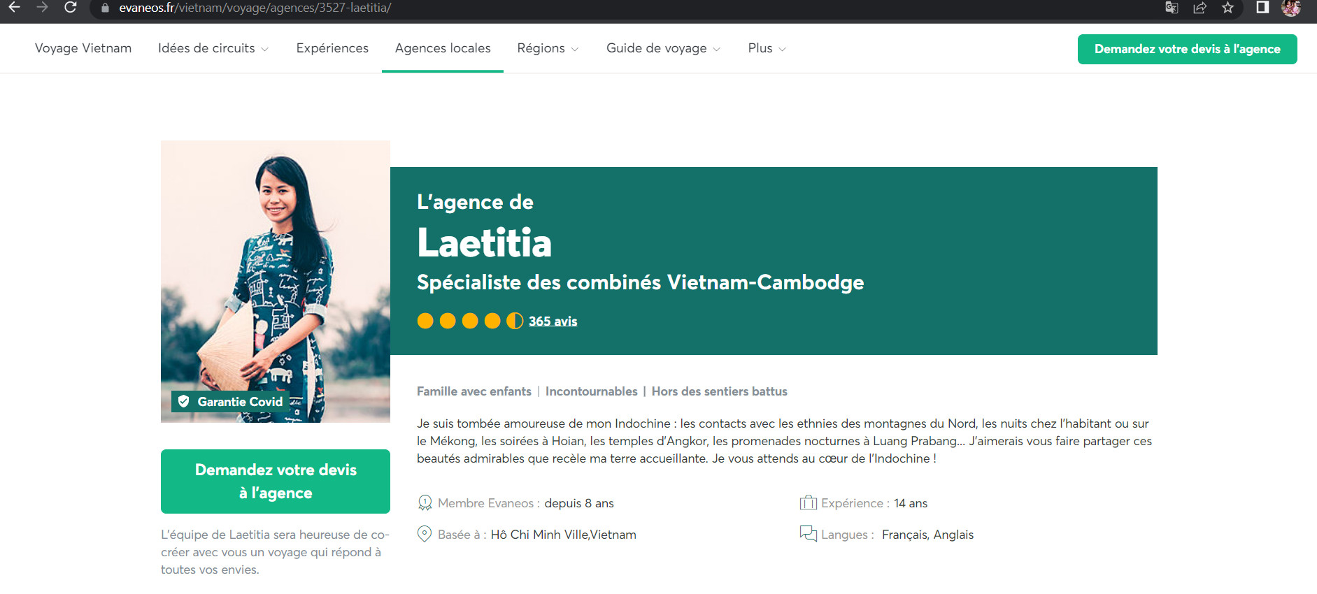 Evaneos Vietnam - 8 ans et encore plus - Voyage au Vietnam Cambodge Laos - Agence de voyage au ...